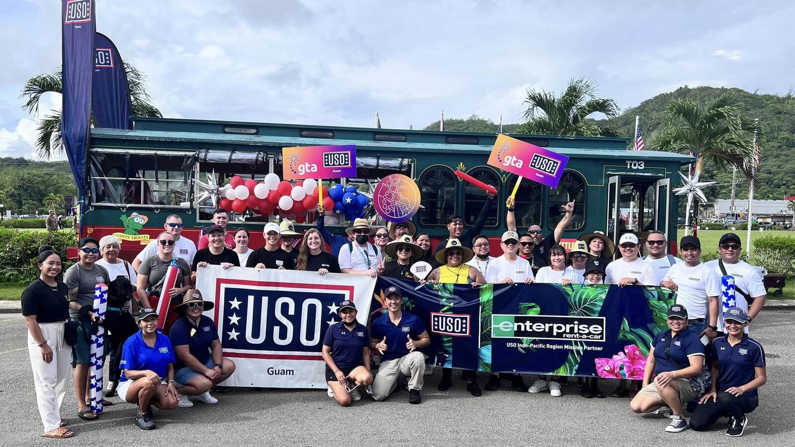 USO Guam celebrated the 78th anniversary of Guam's Liberation with over ...